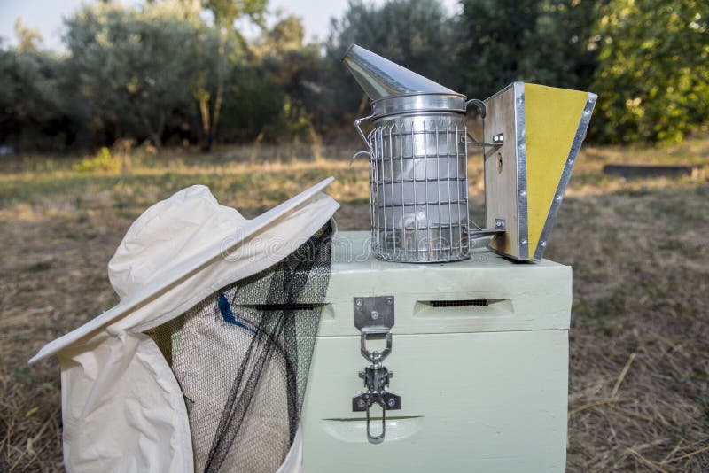 Beekeeping equipment stock photo. Image of life, beekeeping - 32367926