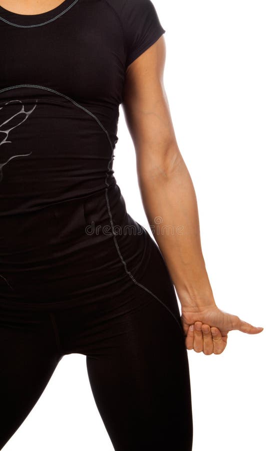 Beeld Van Lichaam Van Atleet Stock Foto - Image of buik, vrij: 13982750