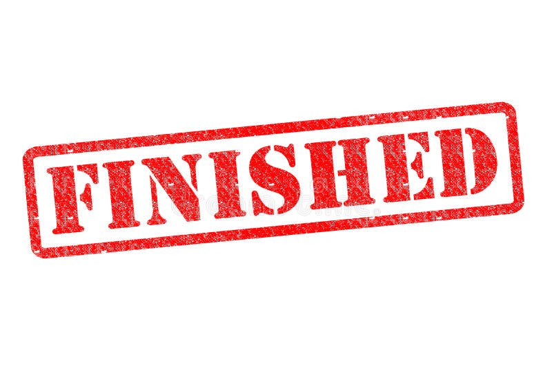 Beendet vektor abbildung. Illustration von ende, erfolg - 91636769