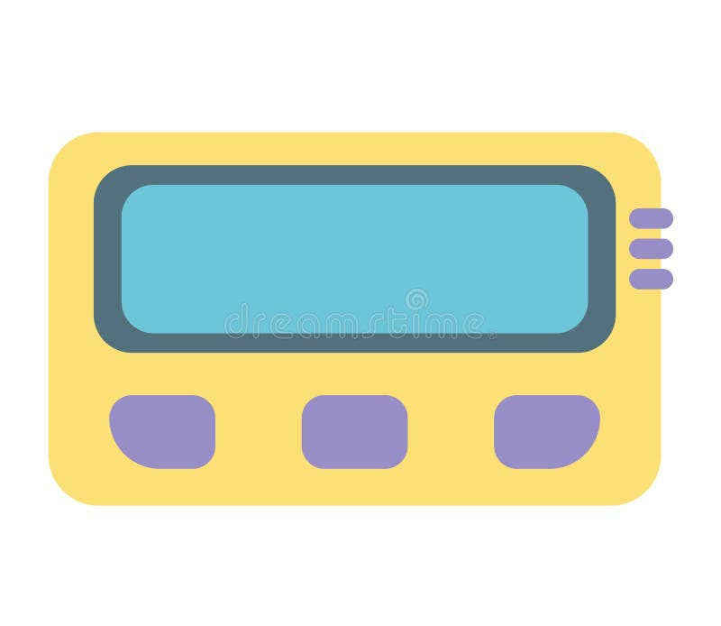 Beeper Icon Stock Illustrations – 233 Beeper Icon Stock Illustrations ...