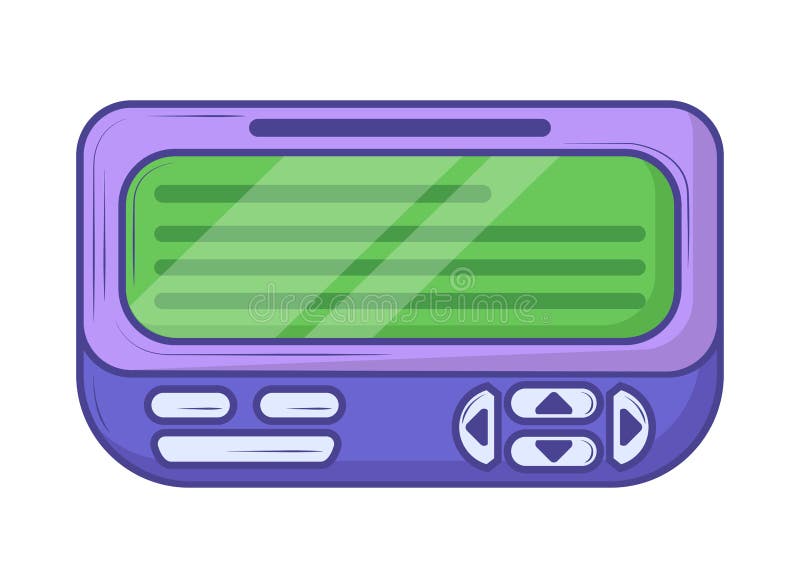 Beeper Icon Stock Illustrations – 231 Beeper Icon Stock Illustrations ...