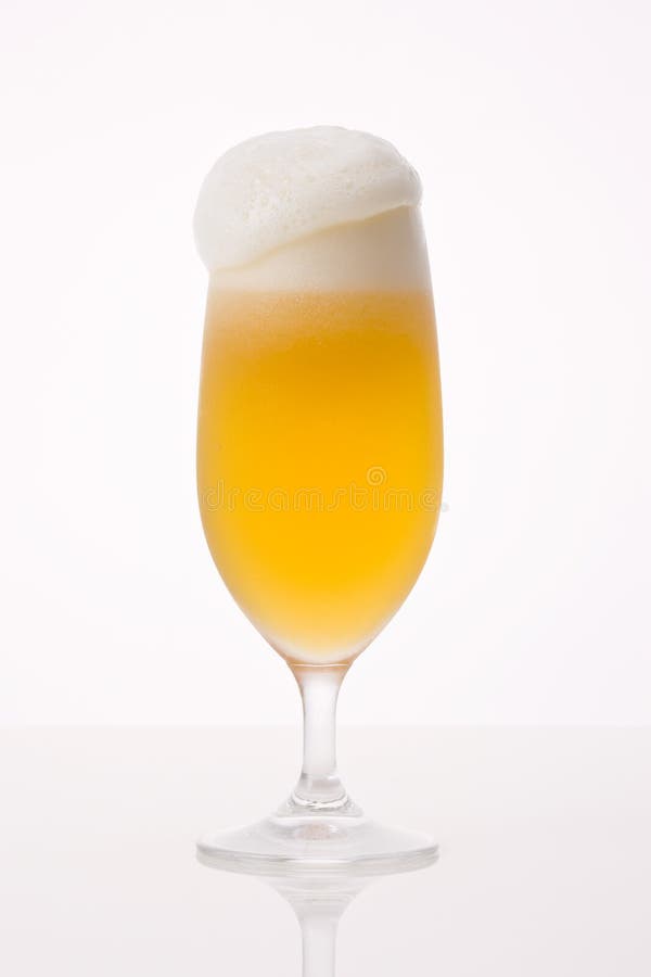 Beer stock photo. Image of relaxation, full, light, glass - 10878424