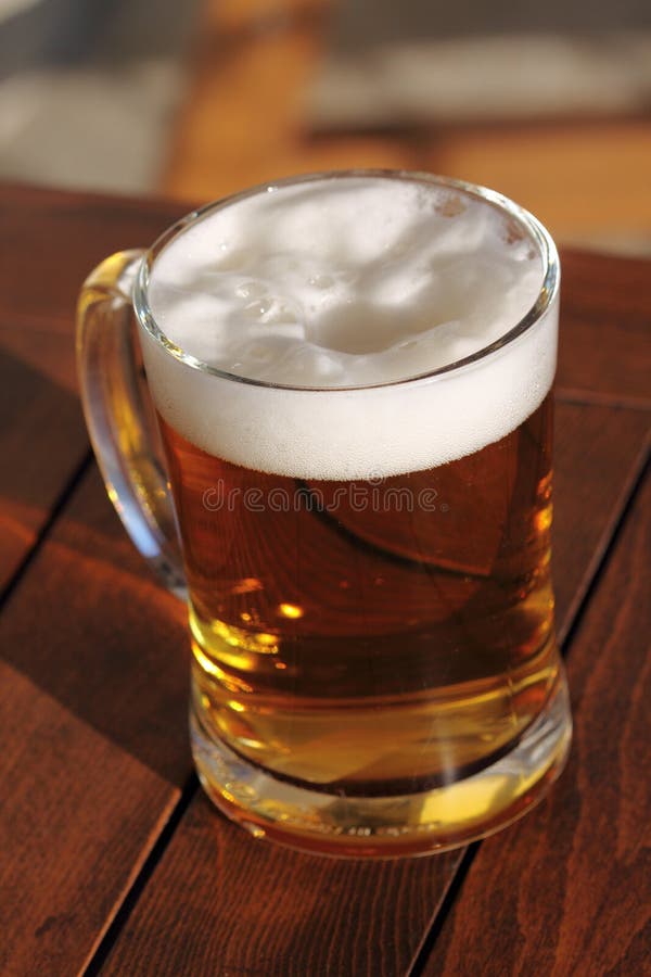 Full Pitcher of Beer stock photo. Image of drink, tavern - 12676280