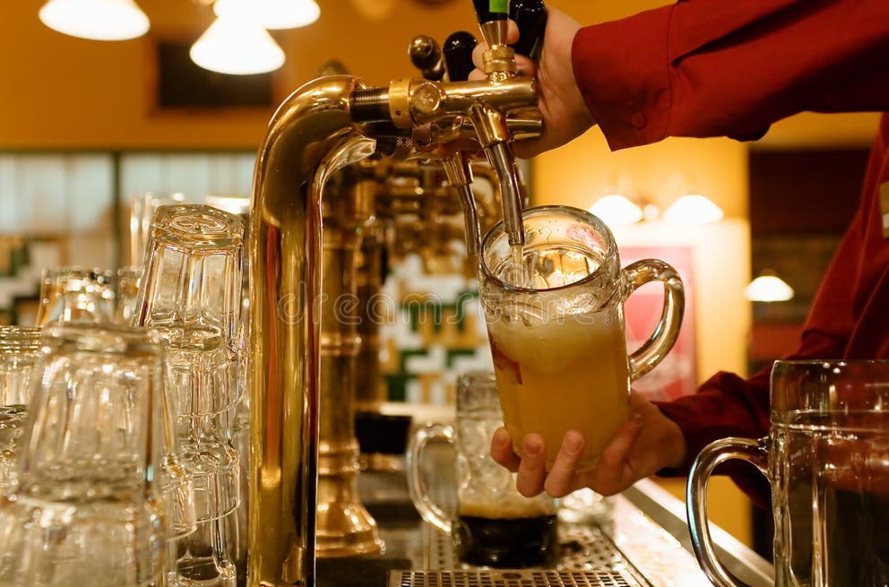 Beer stock photo. Image of brew, night, party, lager, lifestyle - 2075888