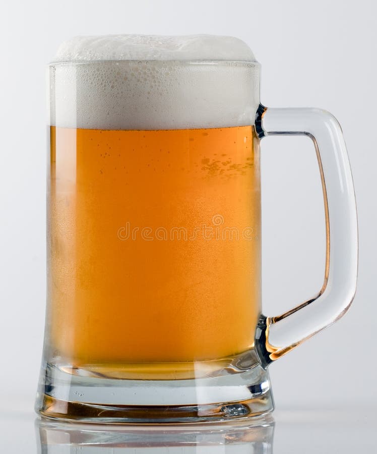 Want some beer? stock photo. Image of yellow, alcohol, serve - 12776
