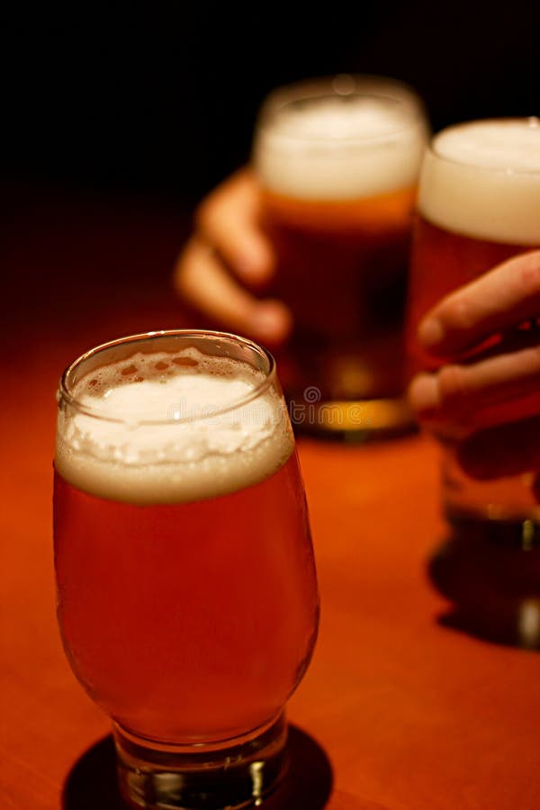 Beer stock image. Image of friends, evening, group, hold - 21211525