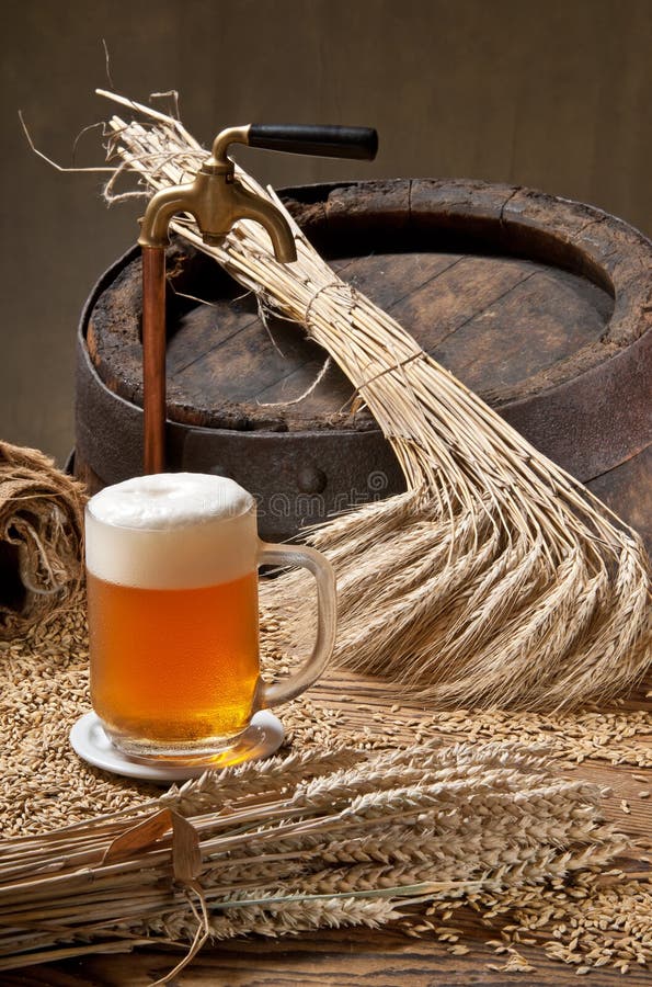 Beer stock image. Image of brewed, dark, brewery, barley - 25185967