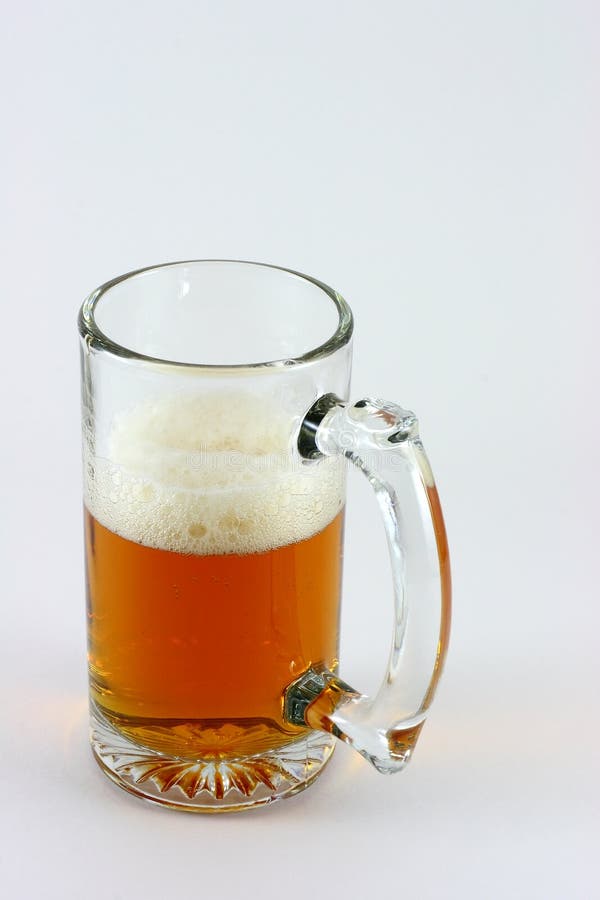 Half a mug of beer stock photo. Image of delicious, pale - 5449272
