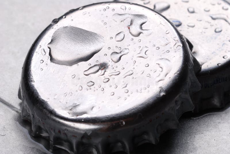 Beer stock photo. Image of drunk, beer, crown, closeup - 8697490