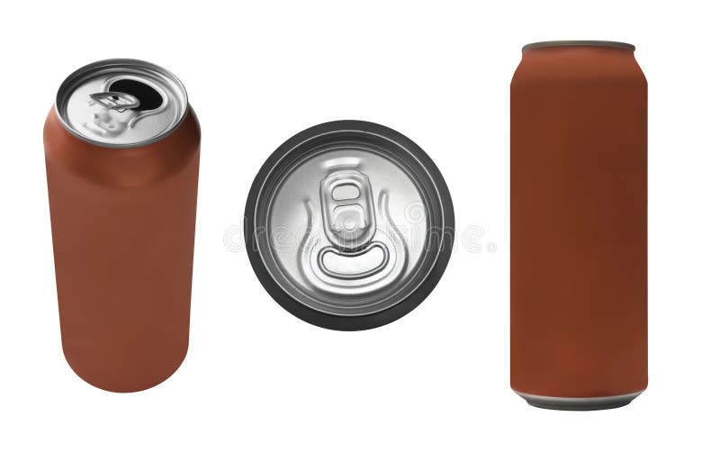 Beer Aluminum Can on White Background Isolated, Multiple Items Collage ...