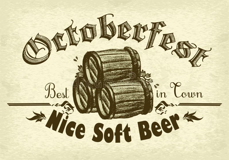 Beer Background. Highly Realistic Illustration with the Effect O Stock ...