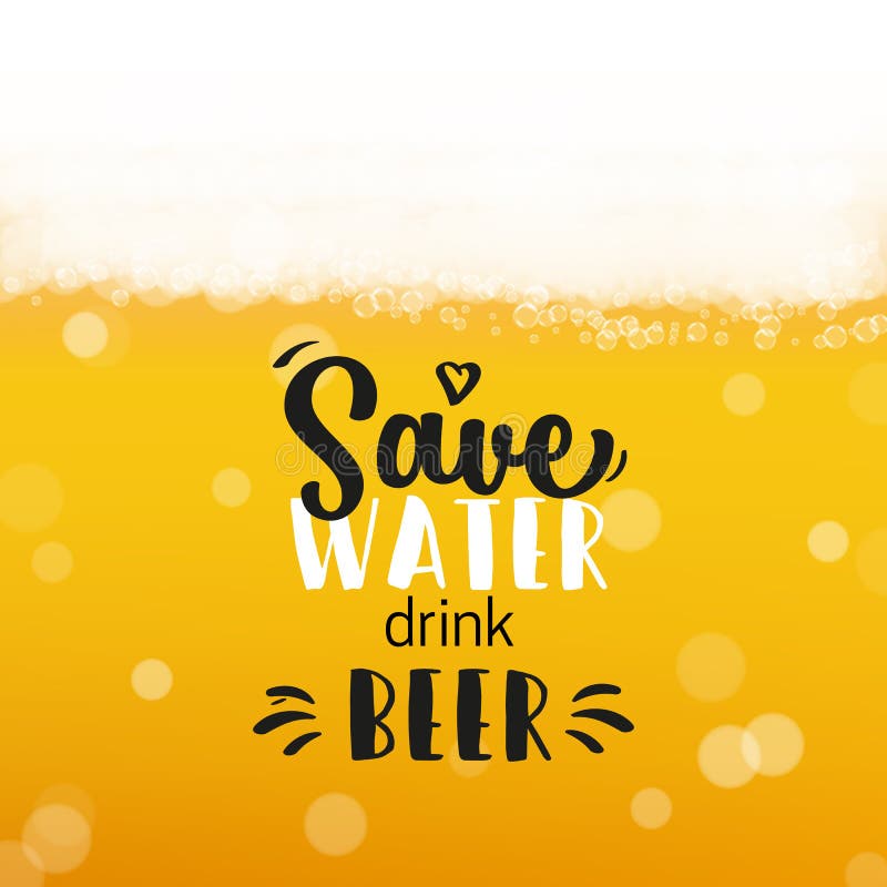 Beer background with text stock vector. Illustration of liquid - 109536765