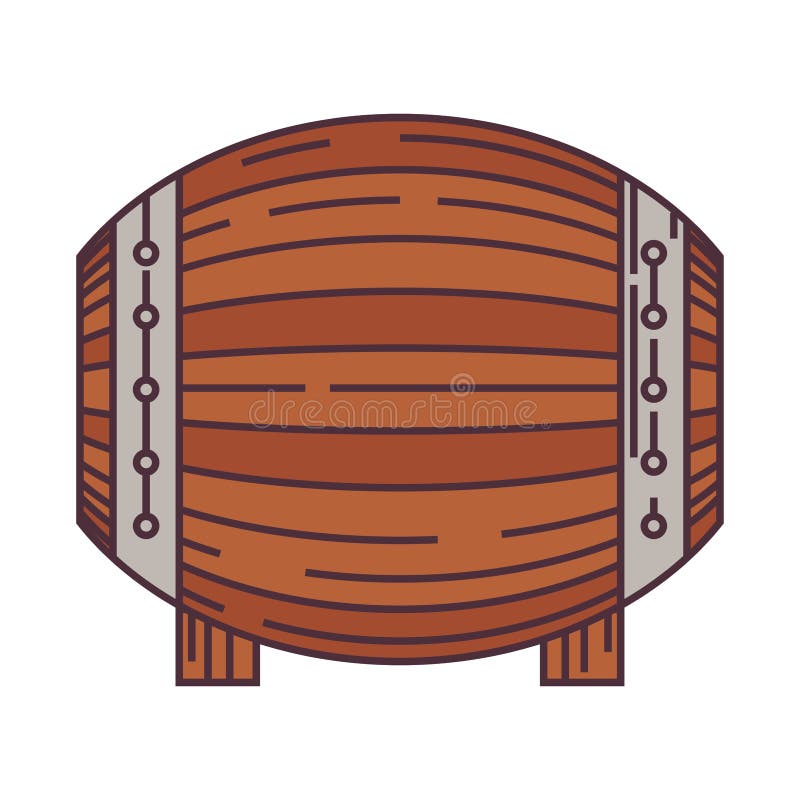Beer barrel icon stock vector. Illustration of badge - 249257849