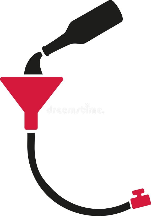 Beer bong icon stock vector. Illustration of vector - 107148047