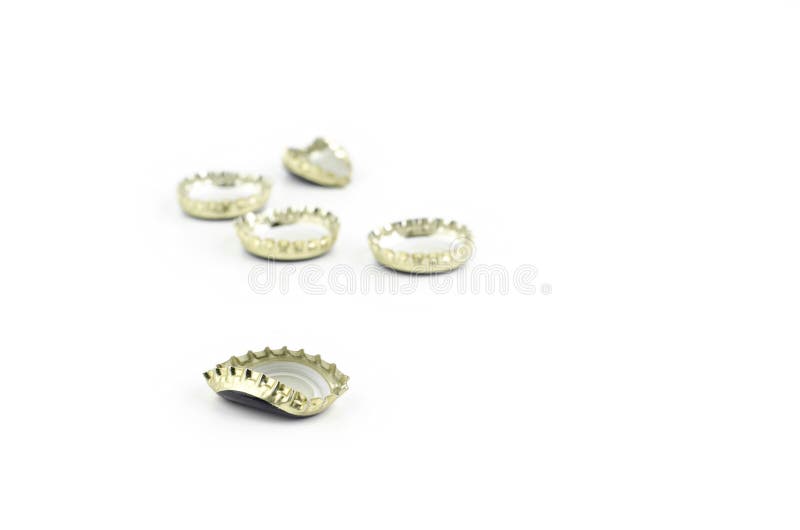 Beer Bottle Caps stock image. Image of open, metal, cover - 88487493