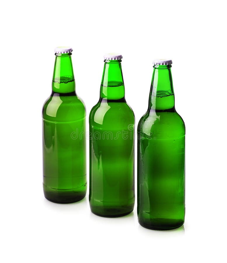 Beer bottle stock image. Image of clear, full, abstract - 48361647
