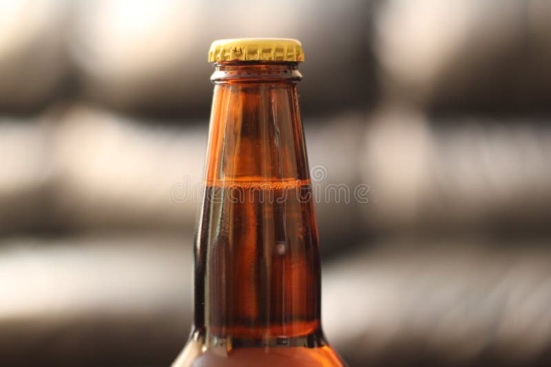 Beer bottle neck stock image. Image of bottle, glass - 17862451