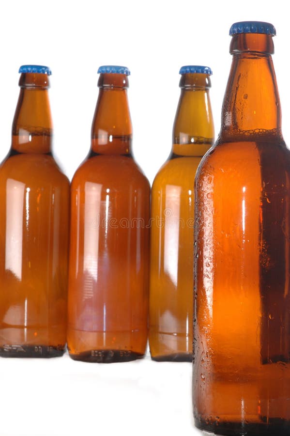 Beer bottles stock photo. Image of lager, bier, alcoholism - 1448006
