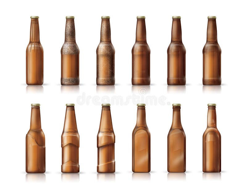 Beer bottles stock illustration. Illustration of longneck - 17118720