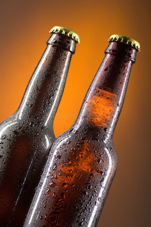 Beer bottles stock photo. Image of glossy, clear, close - 2850424