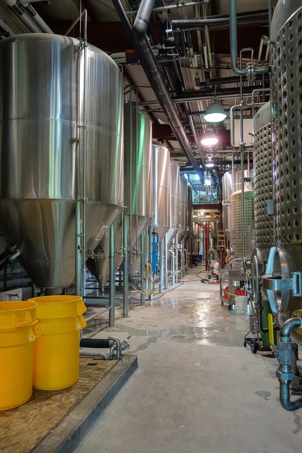 Beer Brewery stock photo. Image of steel, craft, tanks - 40837268