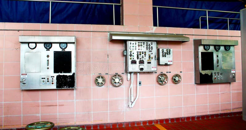 Beer Brewery Plant Process Main Contro Center Stock Image - Image of ...