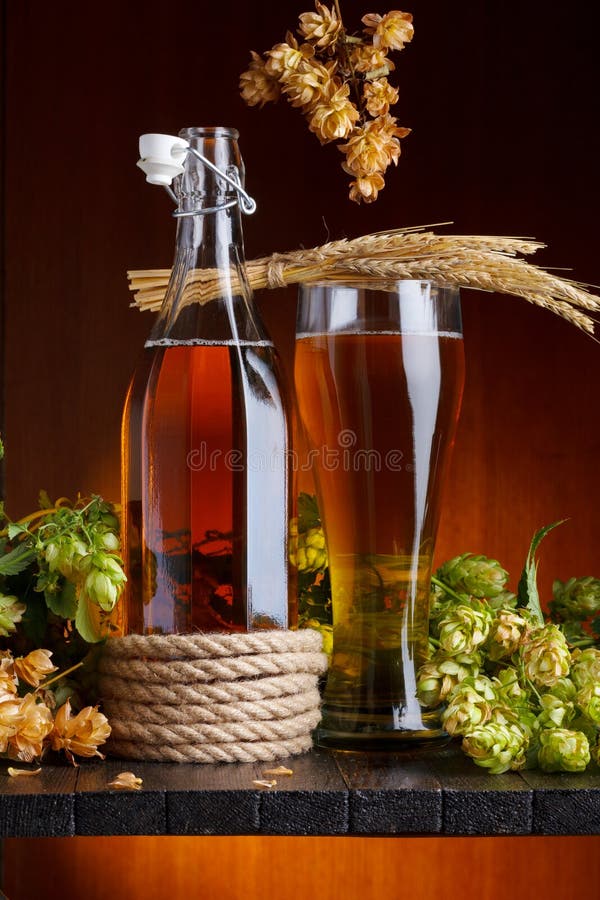 Beer brewery still-life stock photo. Image of bunch, alcohol - 27025952