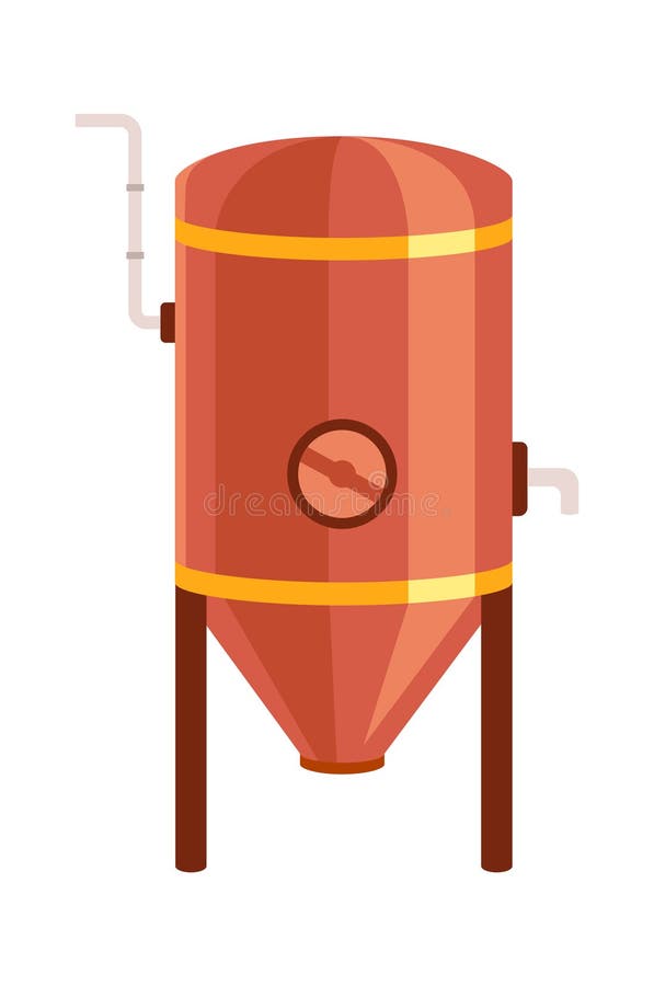 Beer Brewing System stock vector. Illustration of brewing - 282211627