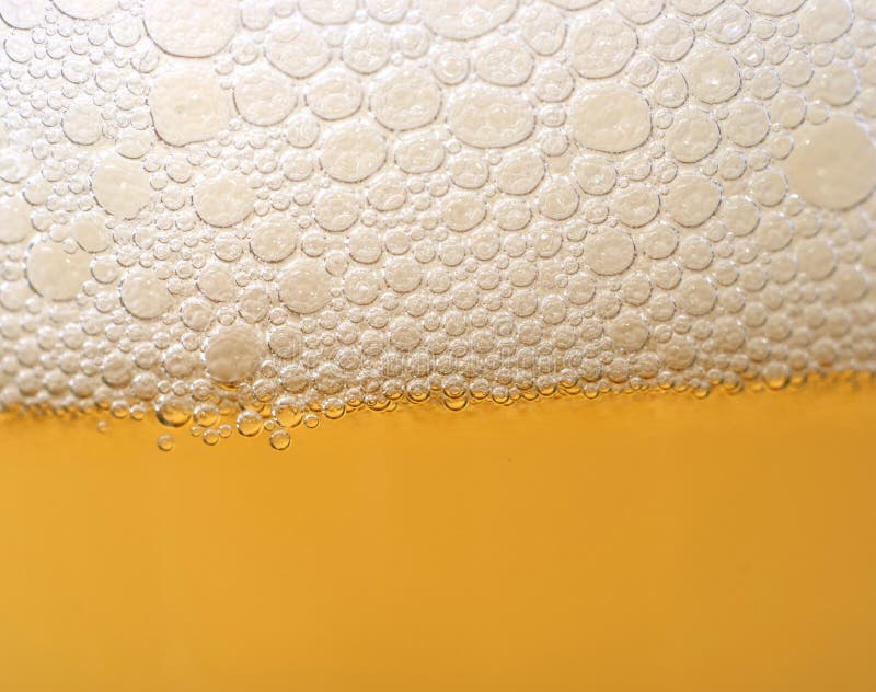 Beer bubbles stock image. Image of clear, bottle, head - 20504449