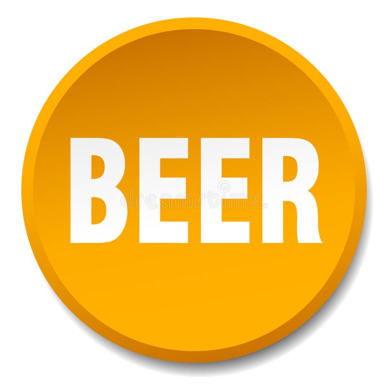 Beer button stock vector. Illustration of modern, banner - 122780714