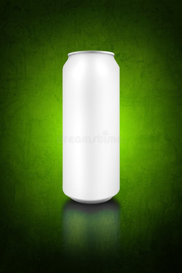 Blank beer can stock vector. Illustration of metal, energy - 31384768