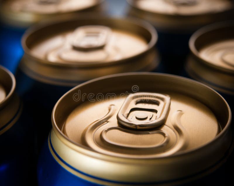 Beer cans stock image. Image of metal, refreshment, drink - 24103985