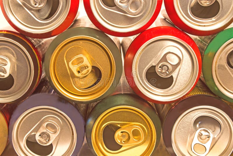 Beer cans as background stock image. Image of cans, beer - 158555945