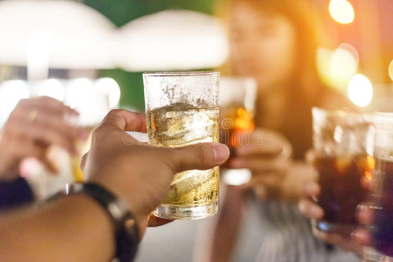 Beer cheers. stock photo. Image of classy, togetherness - 92011038