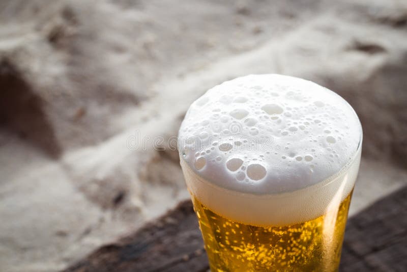 Beer close-up stock photo. Image of brown, drink, still - 43075202