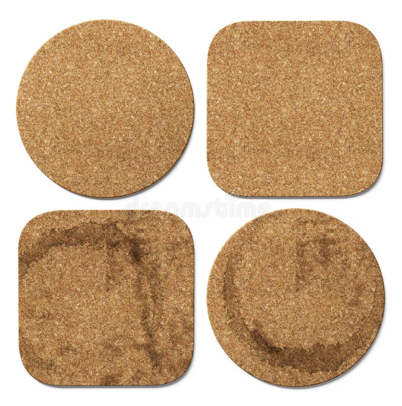 Beer with Coaster Decorated with Hearts for Beer Day, Vector ...