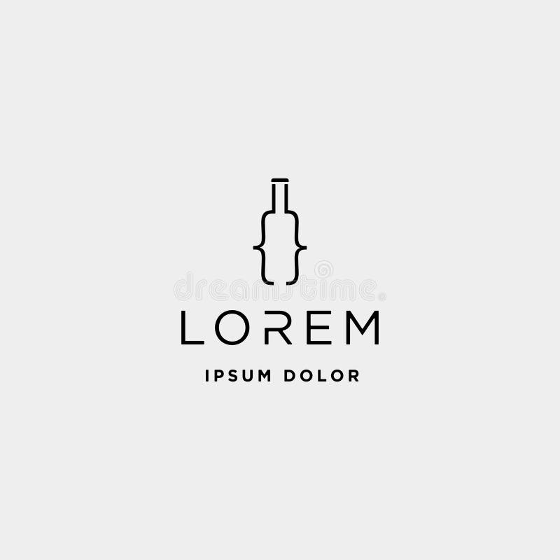 Beer Code Logo Design Bar Coding Simple Line Stock Vector ... Beer Code Logo Design Bar Coding Simple Line Stock Vector ...