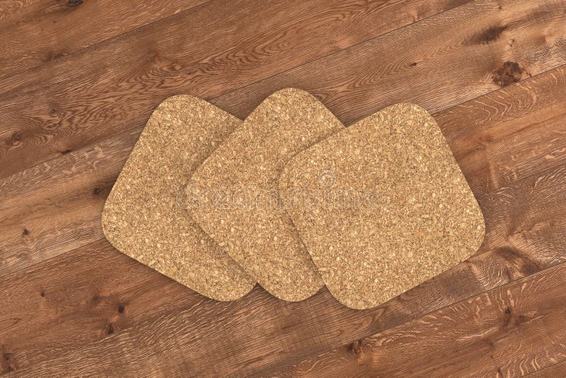 Beer cork coasters stock illustration. Illustration of coaster - 185655037
