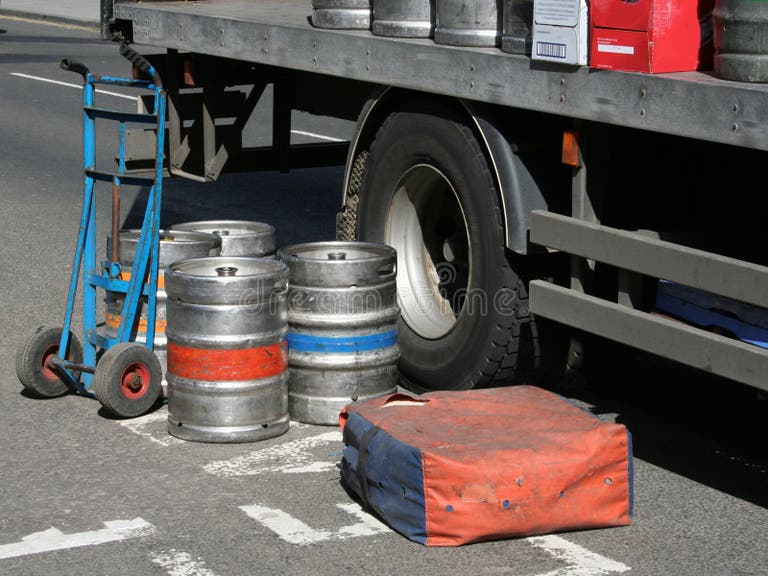 Beer delivery stock image. Image of alcohol, delivery, tire - 837073