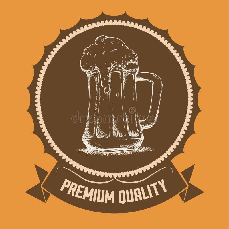 Beer design stock vector. Illustration of abstract, energy - 59063480