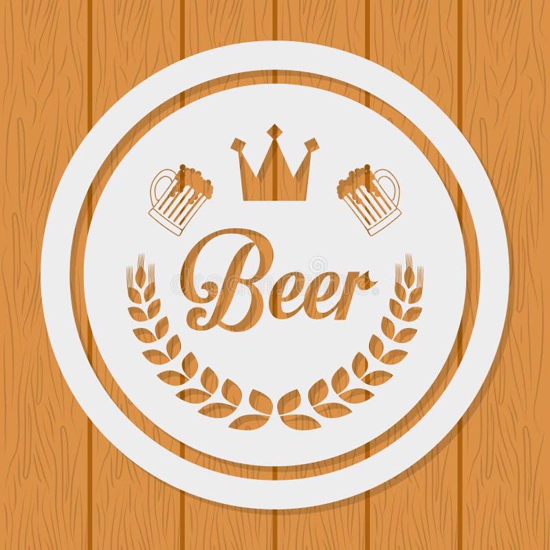 Beer design. illuistration stock vector. Illustration of graphic - 73310650
