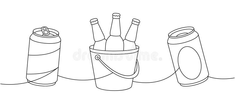 Beer Bucket Drawing Stock Illustrations – 230 Beer Bucket Drawing Stock ...