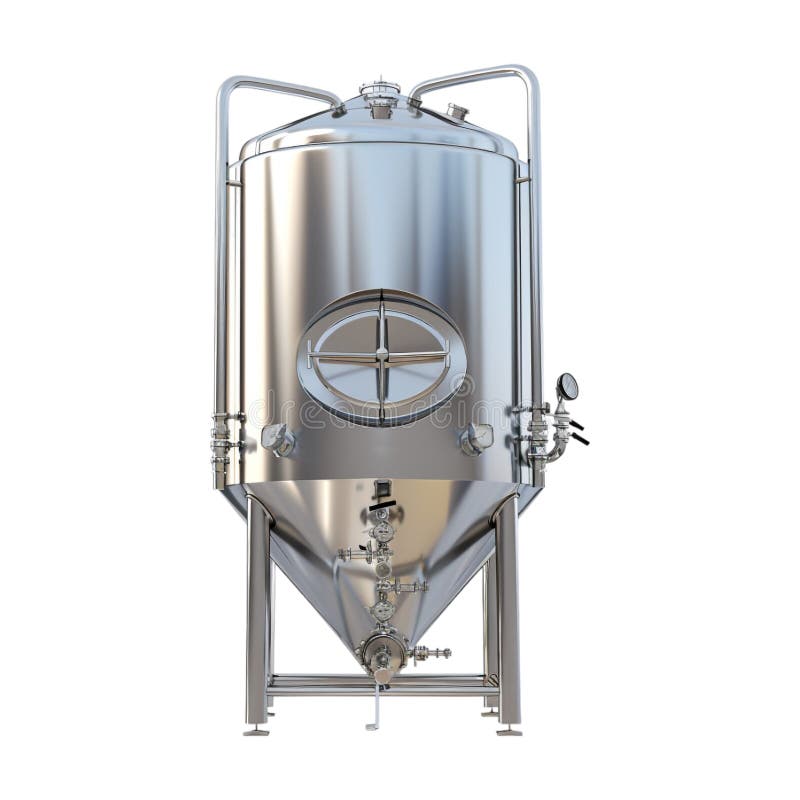 Beer Fermenter Tank on Transparent Background - Ai Generated Stock ...