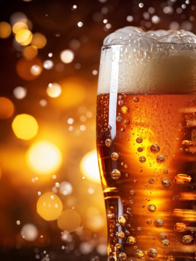 Beer Mug with Foam Vector– Line Art Symbol for Alcohol, Brewery, Bar, Oktoberfest, and Cheers ...