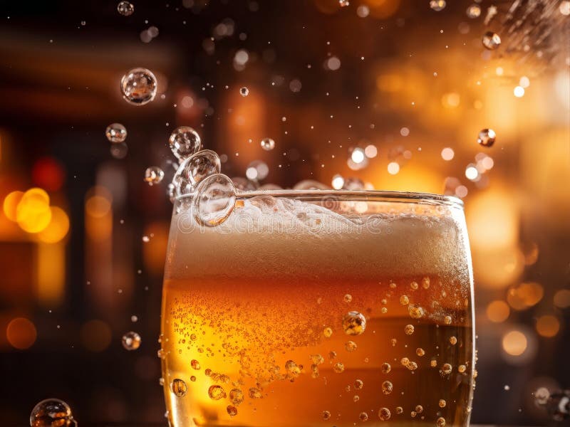 Beer Mug with Foam Vector– Line Art Symbol for Alcohol, Brewery, Bar, Oktoberfest, and Cheers ...