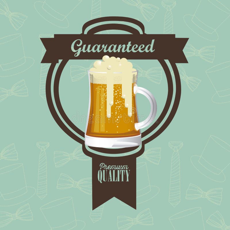 Beer free label stock vector. Illustration of foam, backdrop - 30827783