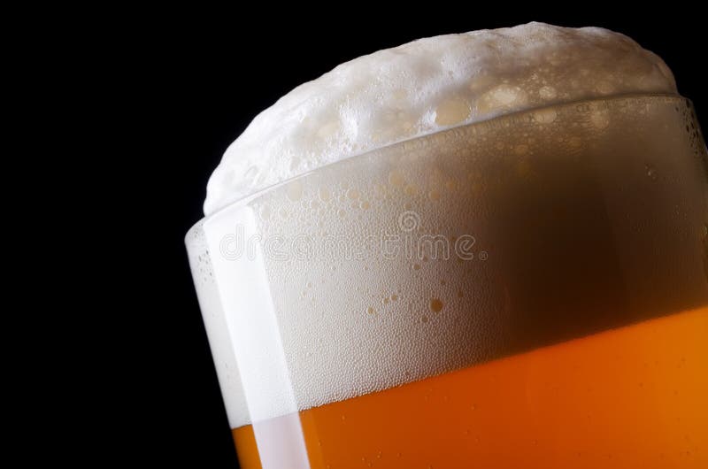 Beer froth stock photo. Image of adults, froth, cold - 28862770