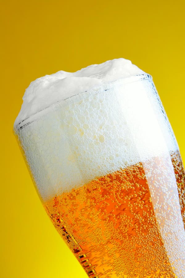 Beer stock image. Image of gold, pouring, barley, fresh - 627791