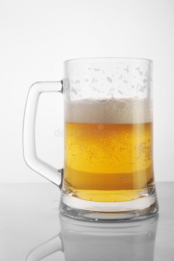 Beer in glass stock image. Image of aliment, beverage - 11630343