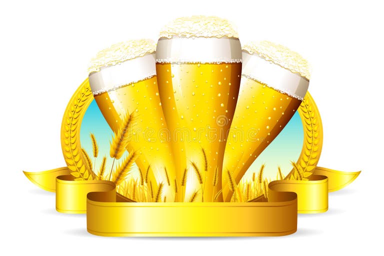Golden Beer Glass Stock Illustrations – 8,292 Golden Beer Glass Stock ...